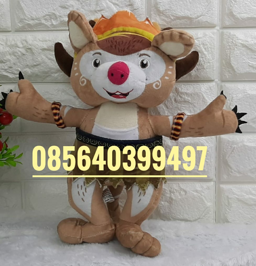 Boneka Maskot PON PAPUA 2020-2021 Kangpho Dan Drawa Bahan Lembut ...