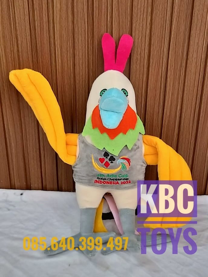 Pengrajin Boneka Maskot Burung Asia Cup 2022, Acara Event Piala Asia IV ...