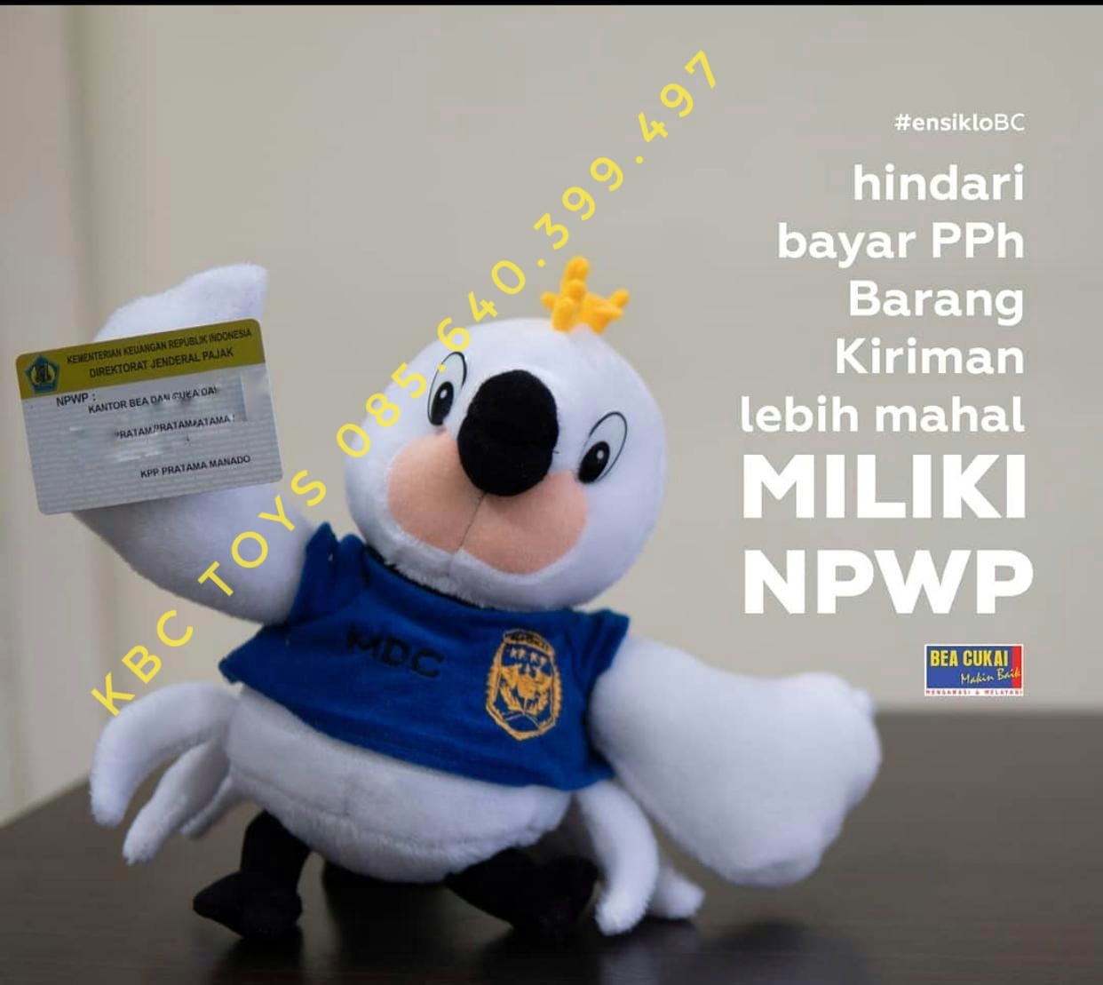 Produsen Boneka Burung Custom Untuk KEMENTERIAN KEUANGAN DIREKTORAT ...